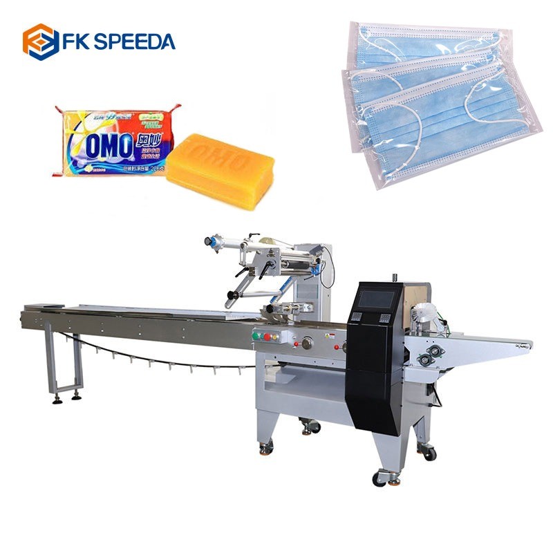 Horizontal Pillow Wafer Double Sandwiching Cookies Packaging Flow ...