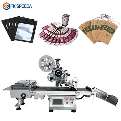 FK-622 Desktop Labeling Machine for Small Businesses Flat Top and Bottom Auto Labeling